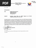 Standard Labor Rates DPWH June 2024 | PDF