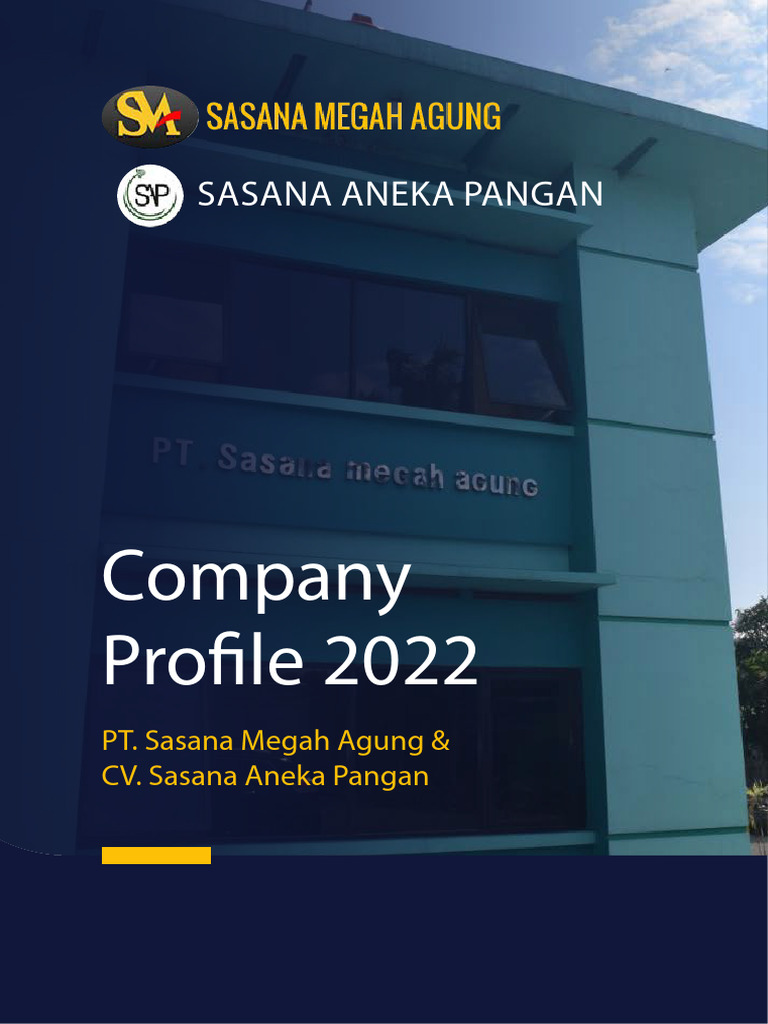 Profil Perusahaan Sasana Megah Agung | PDF