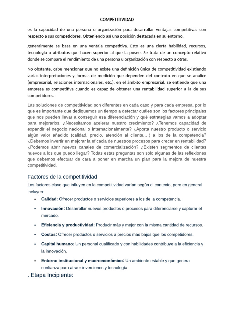 Competiti Vi Dad | PDF | Business | Mercado (economía)