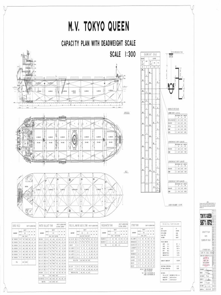 Capacity Plan With Deadweight Scale | PDF