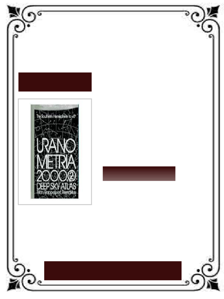 Uranometria 2000 0 v 2 charts 101 to 220 2nd Edition Tirion ebook ...