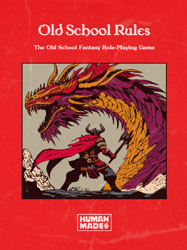 Old School Rules | PDF | Role Playing Games | Tabletop Role Playing Game