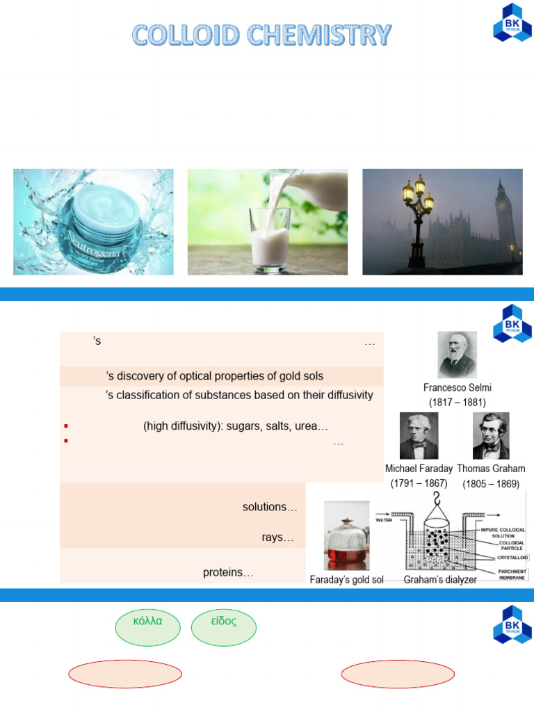 Understanding Colloidal Chemistry Basics | PDF | Colloid | Physical ...