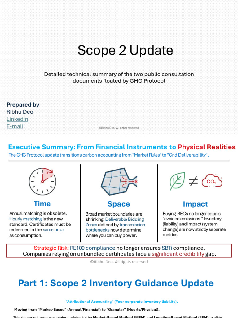 Scope 2 Methodology Update Summary | PDF | Economies