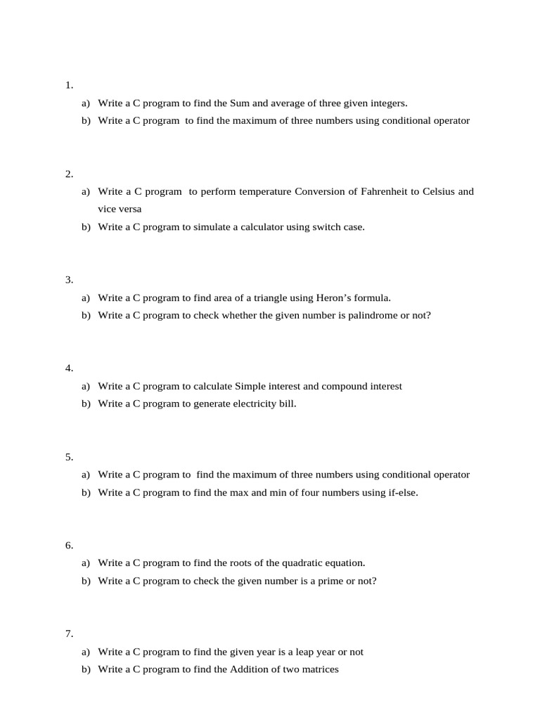 Internal Paper CP Lab 2024-2025 (1) | PDF