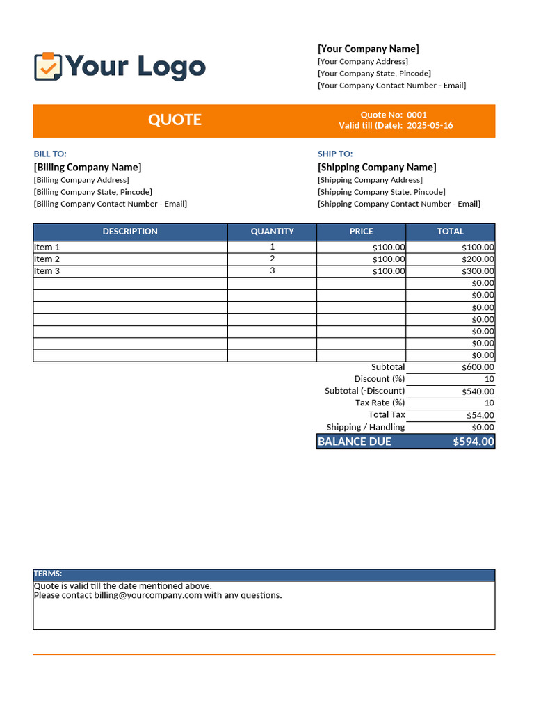 Electrical Quote Template 1 | PDF | Business