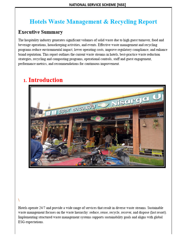 Nss | PDF | Waste | Recycling