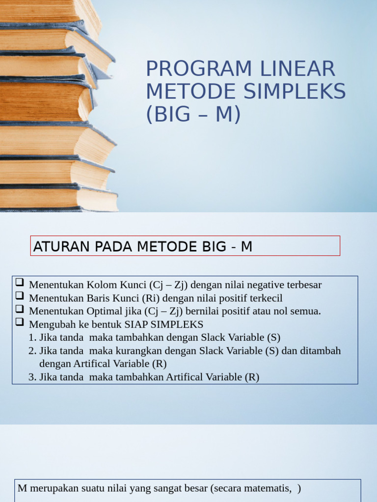5. Program Linear Metode Simpleks (2) | PDF