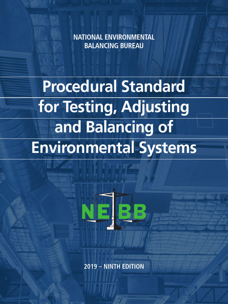 2019 NEBB Ninth Edition TAB | PDF | Calibration | Mechanical Engineering