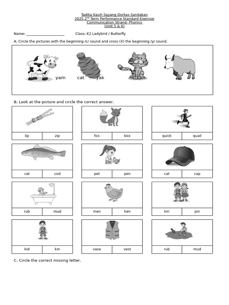 Phonics (Unit 5 and 6) | PDF