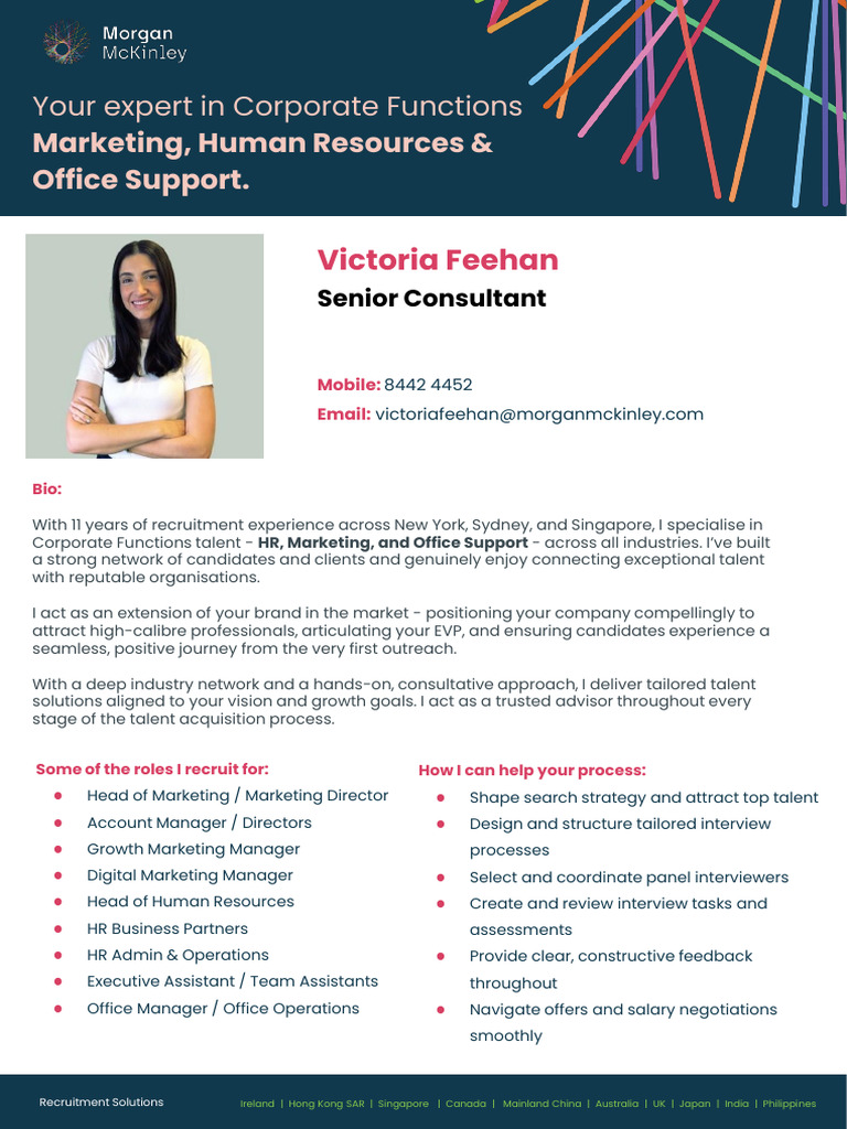 Corporate Functions Recruitment Expert | PDF