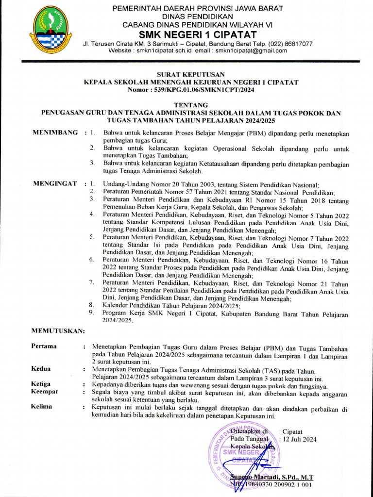 SKBM TP 2024-2025 REV2 | PDF