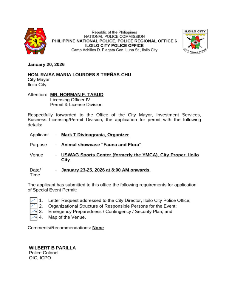 Event Permit 2025 (to Print) | PDF