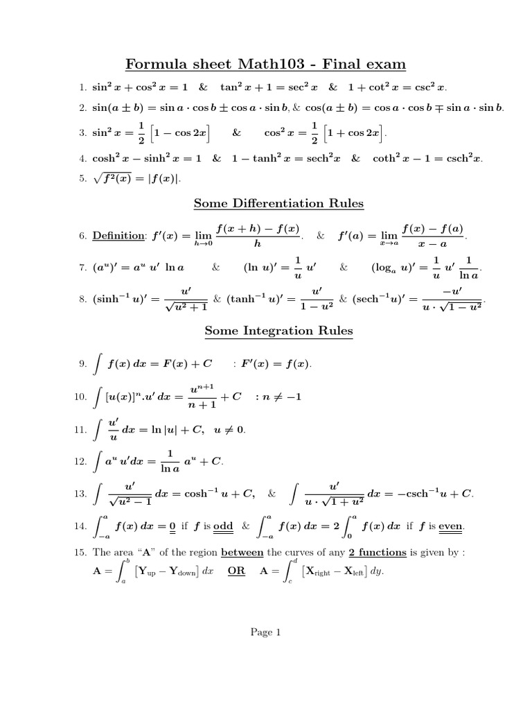 Formula Sheet | PDF | Chess Theory | Chess
