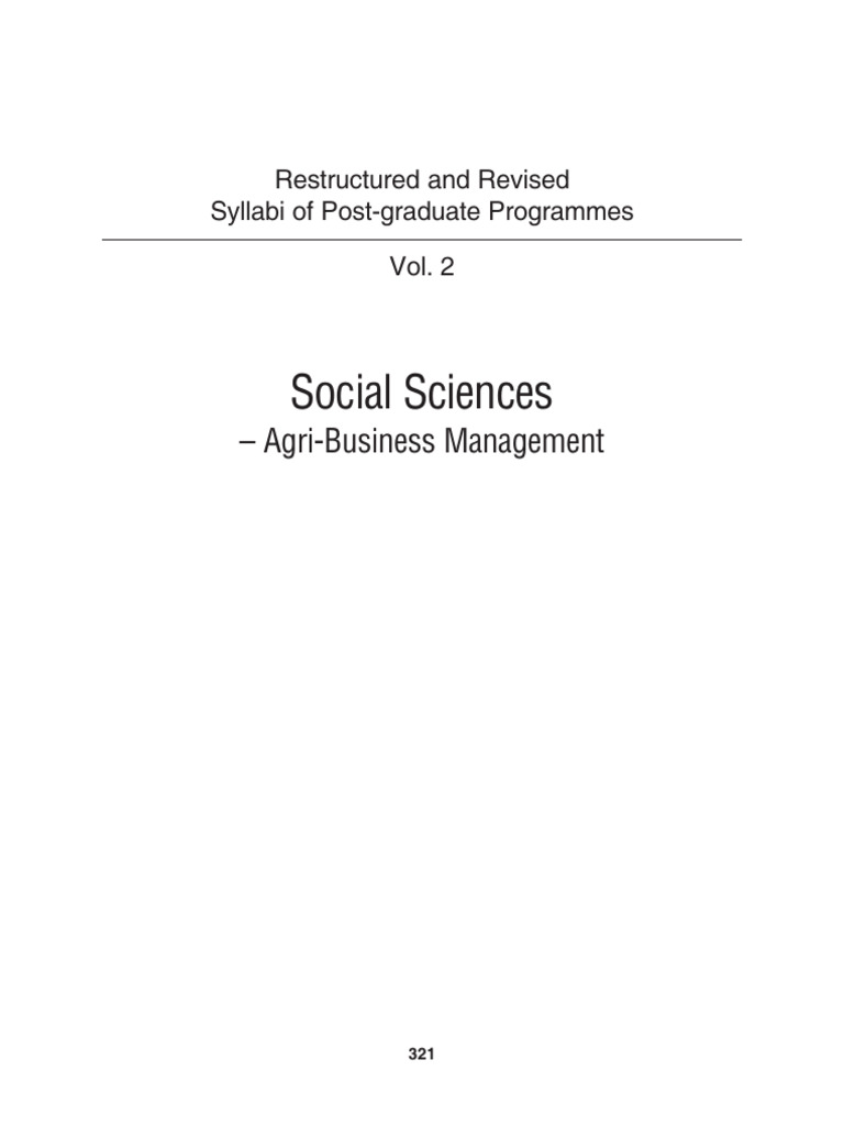 Syllabus MBA(ABM) | PDF | Human Resource Management | Human Resources