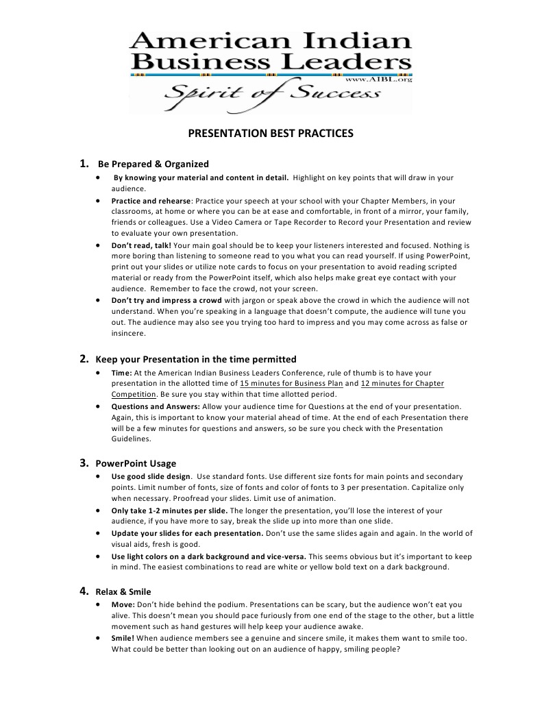 Presentation Best Practices | PDF | Microsoft Power Point