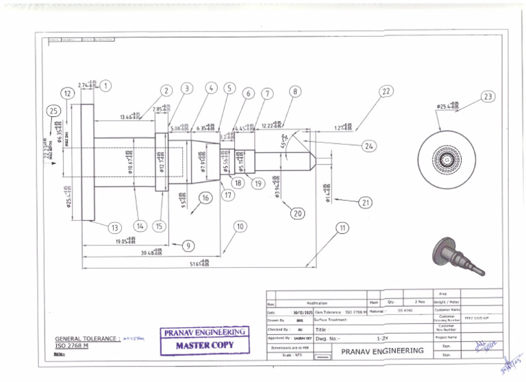 Drawing Master Copy | PDF