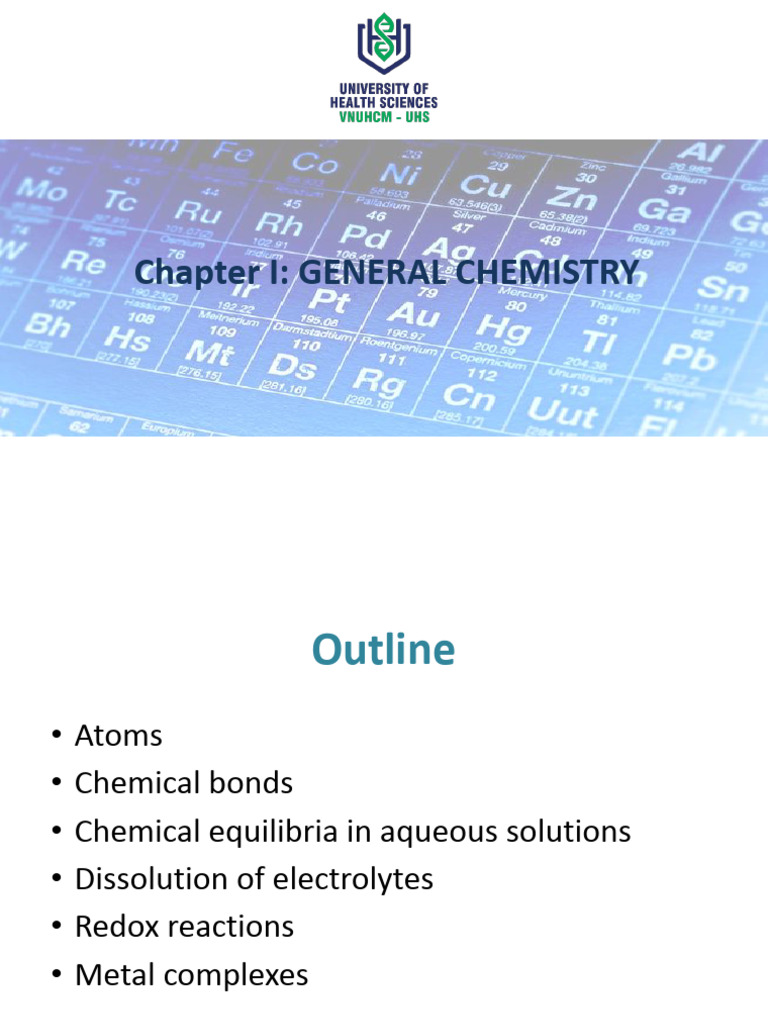 Chapter 1 - General chemistry (1).pptx | PDF | Electron Configuration ...