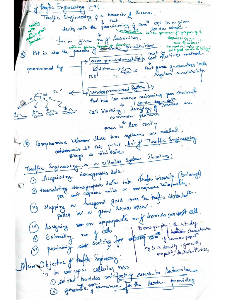 Traffic Engineering 1 | PDF