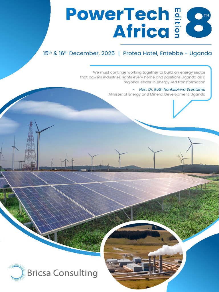 Uganda Energy Conference 2025 Agenda | PDF | Renewable Energy | Wind Power