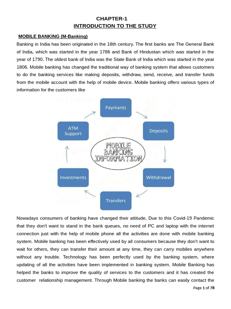 M banking | PDF | Methodology | Banks