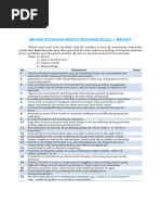 Barkley Executive Functioning Scale Report | PDF | Attention Deficit ...