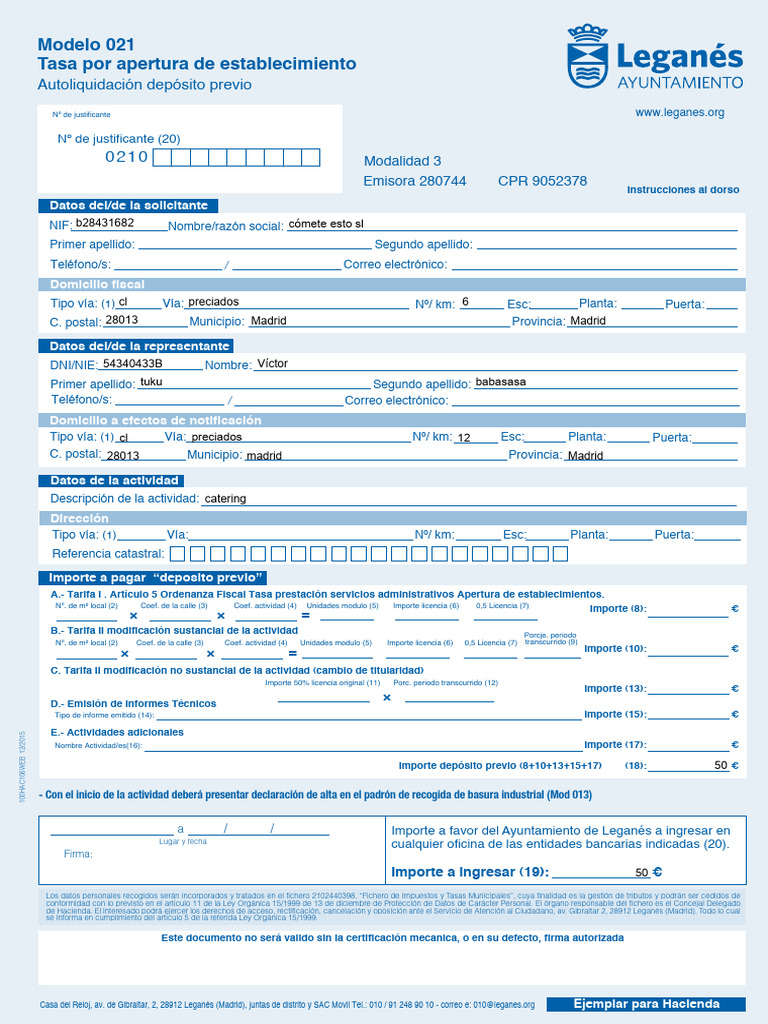 Modelo 021 Victor Tuku | PDF | Gobierno