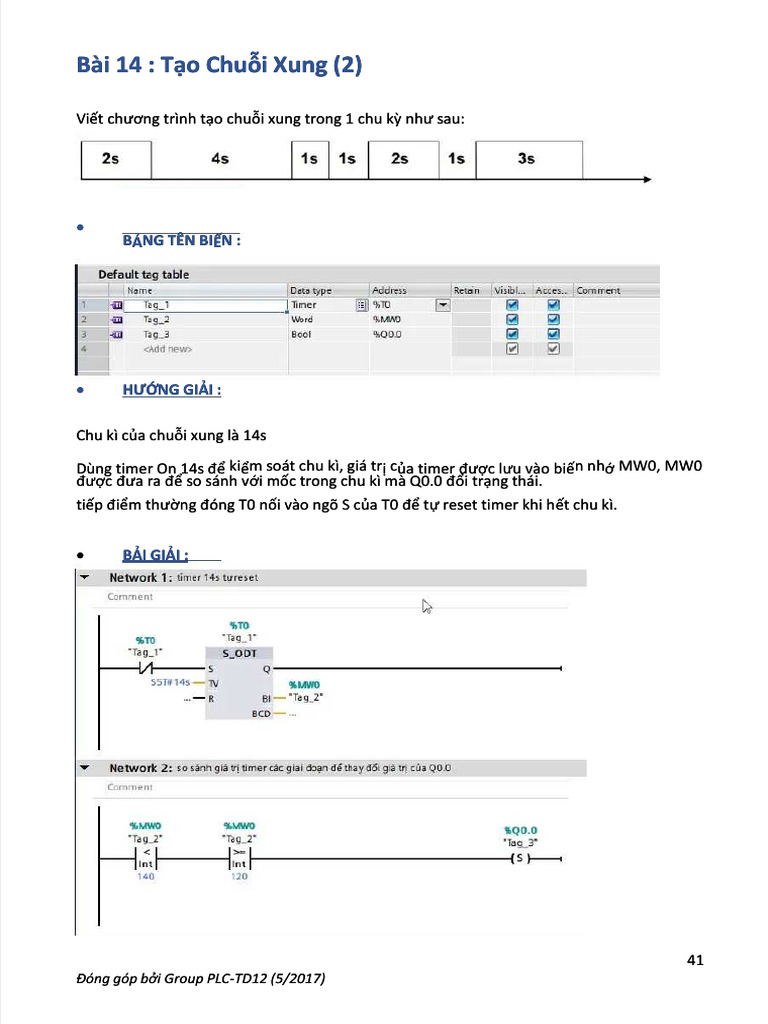 PDF Bai Tap Plc Dat Compress | PDF