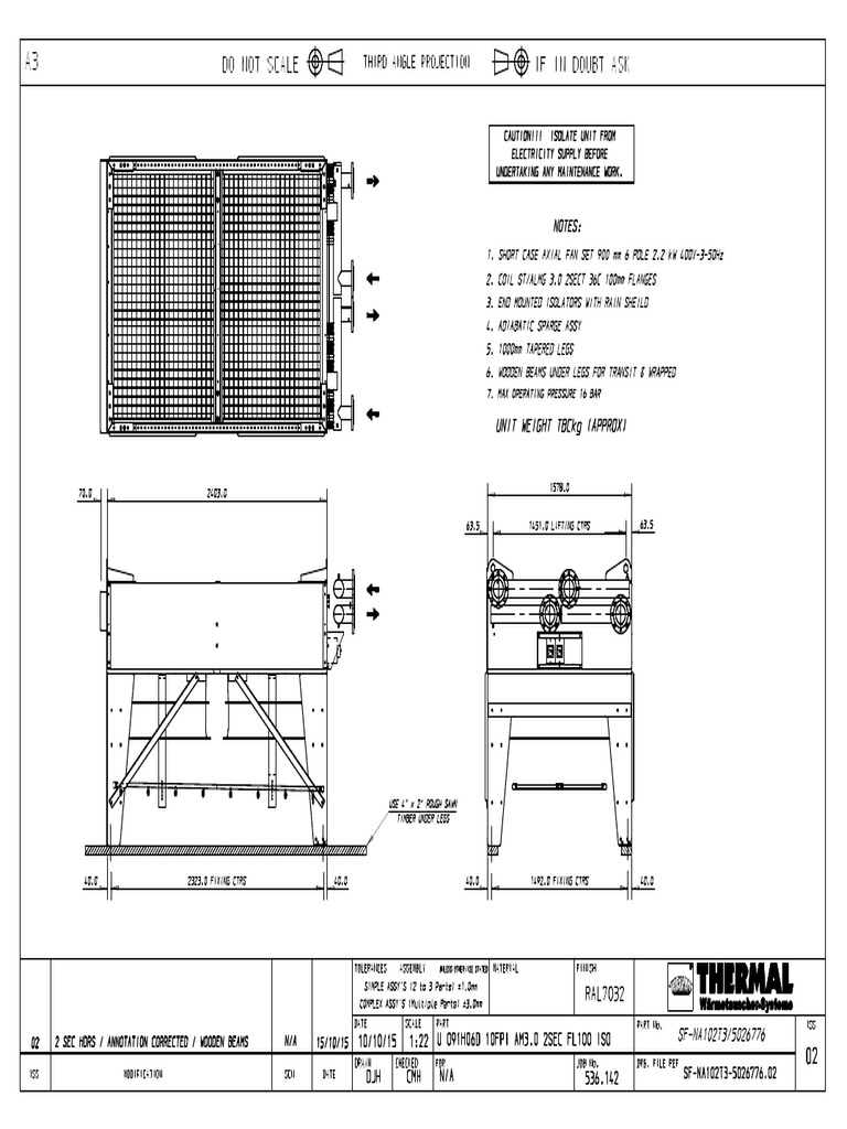 3.7 - Thermal To Dump Cooler Layout | PDF