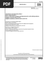 BS en 485-4 - 1994 | PDF