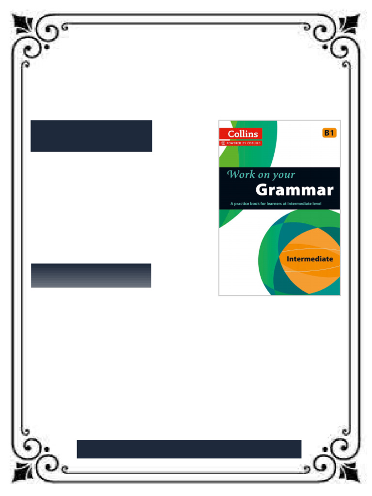 Work on Your Grammar B1 Intermediate Collins Uk ebook premium content ...