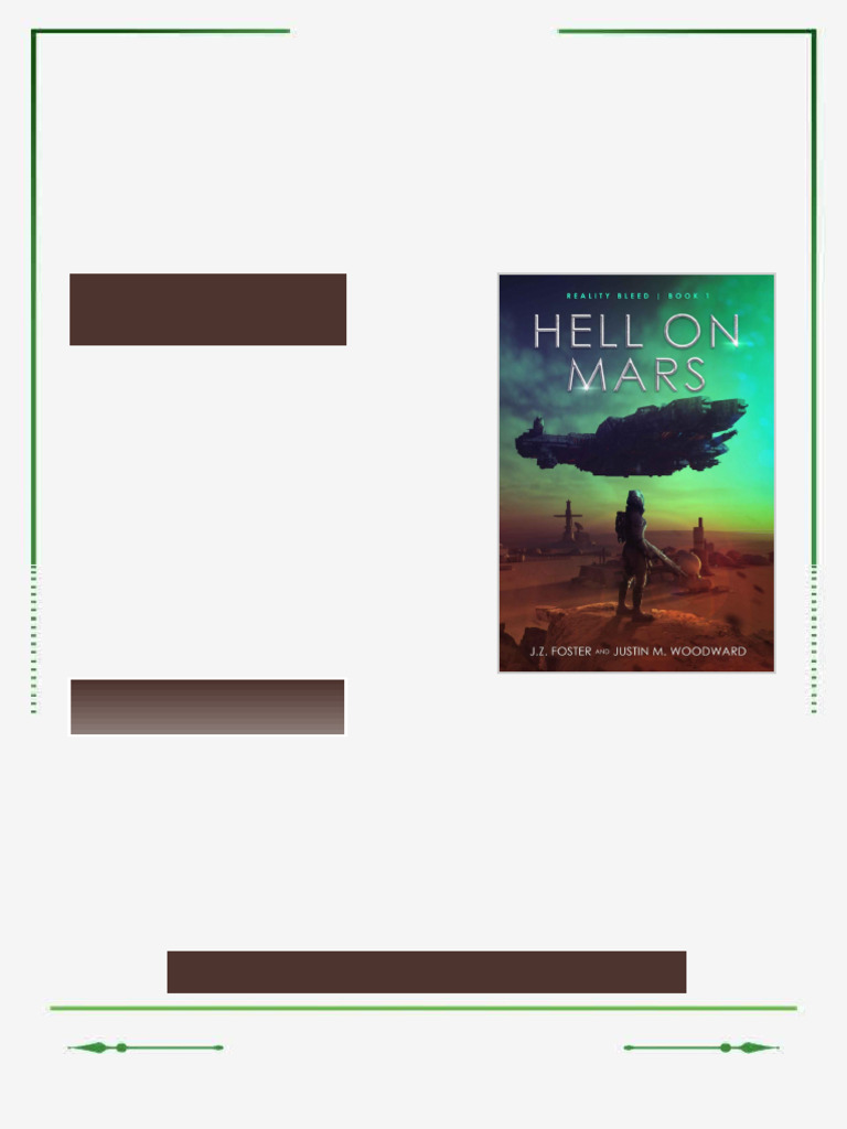 Hell On Mars Book I Reality Bleed Horror Science Fiction Series 1st ...