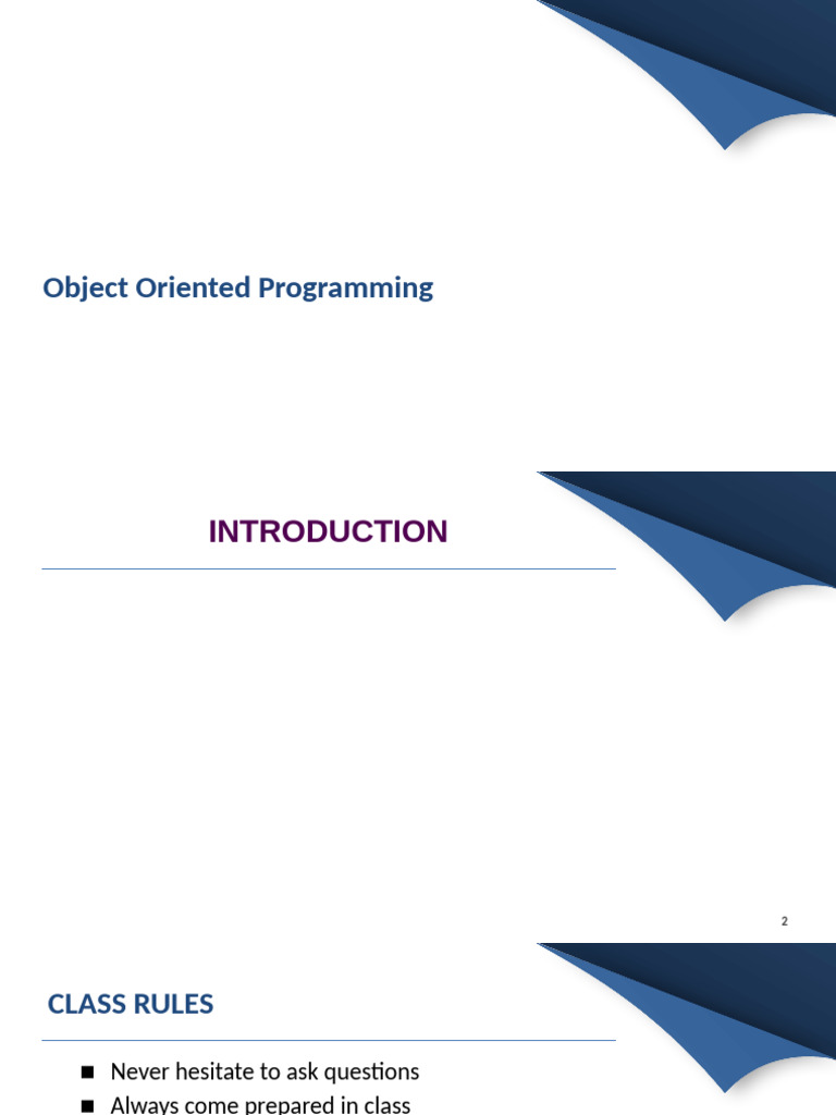 Lecture 0 Introduction | PDF | Class (Computer Programming) | C++