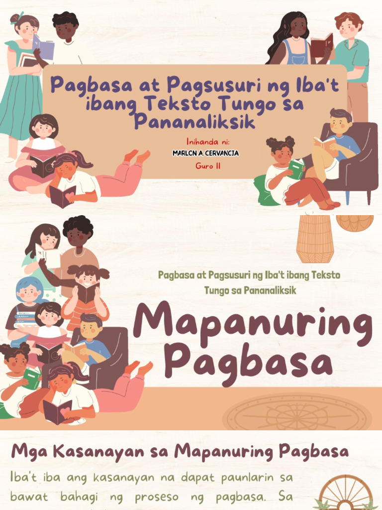2-Mapanuring-Pagbasa-Lesson-2-Copy | PDF