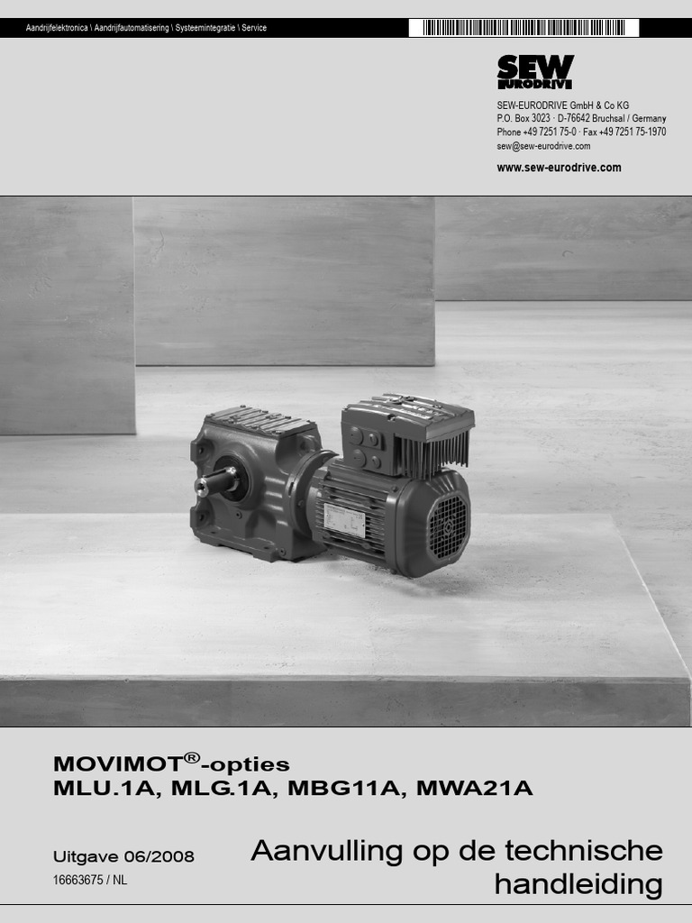 Sew Movimot Opties Mlu Mlg Mbg Mwa | PDF