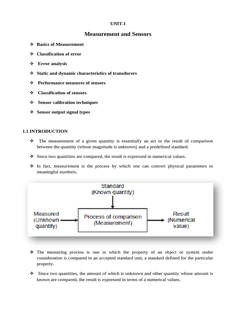 Sensor and Robotics Notes | PDF | Thermocouple | Sensor