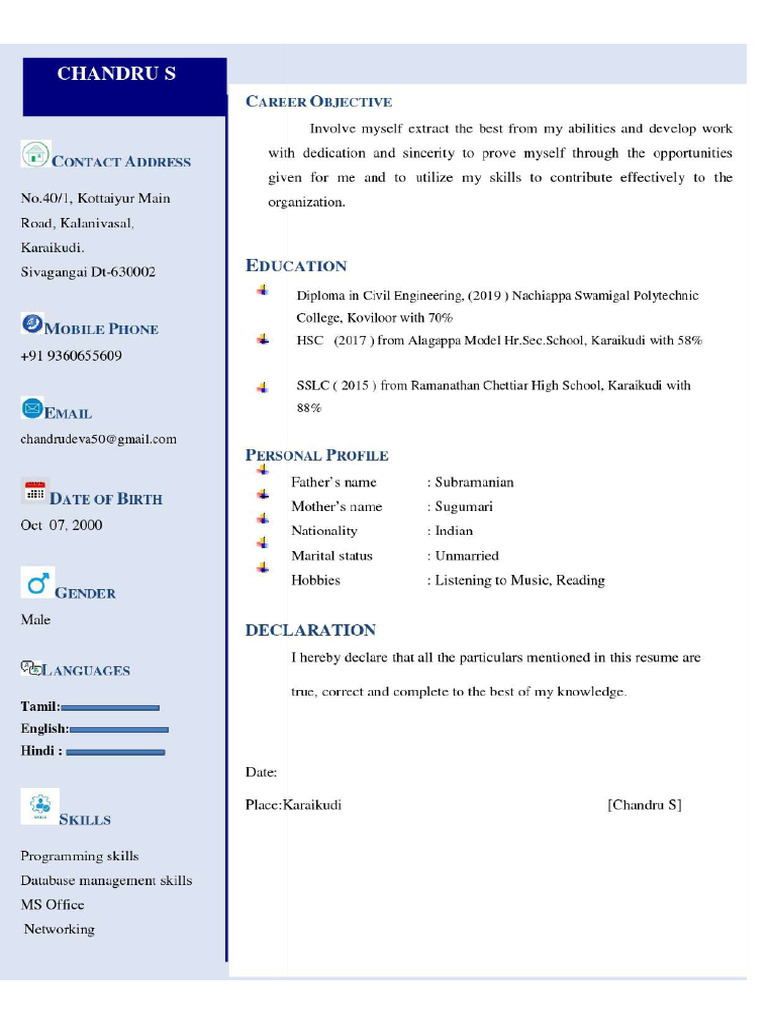 Resumeeeee Page 0001 | PDF