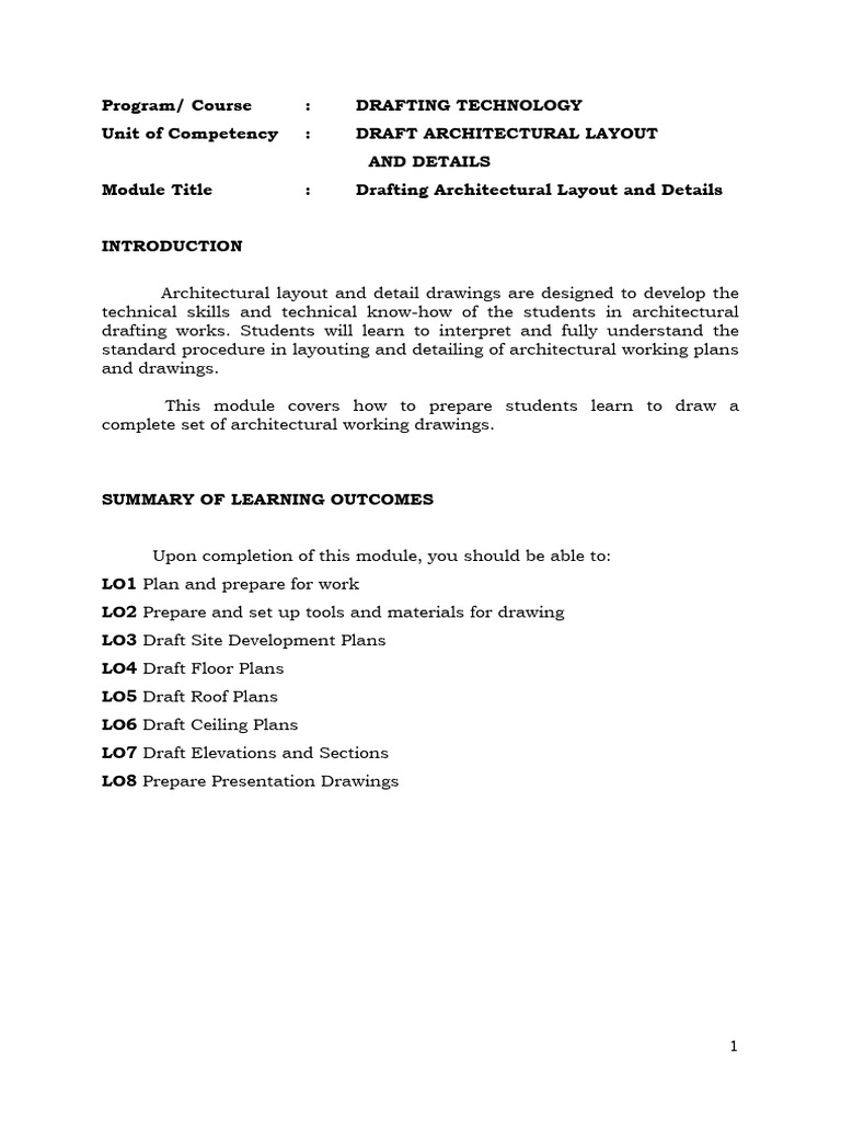 Module in Grade 9 | PDF | Technical Drawing | Drawing