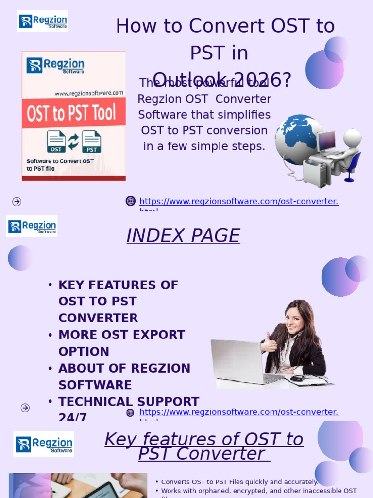 Convert OST to PST in Outlook 2026 | PDF | Microsoft Outlook | Computing