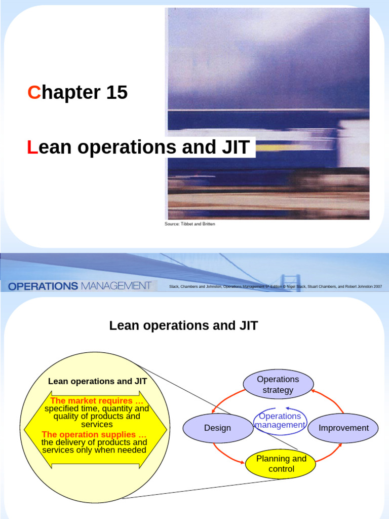 Just in Time Slack | PDF | Lean Manufacturing | Operations Management