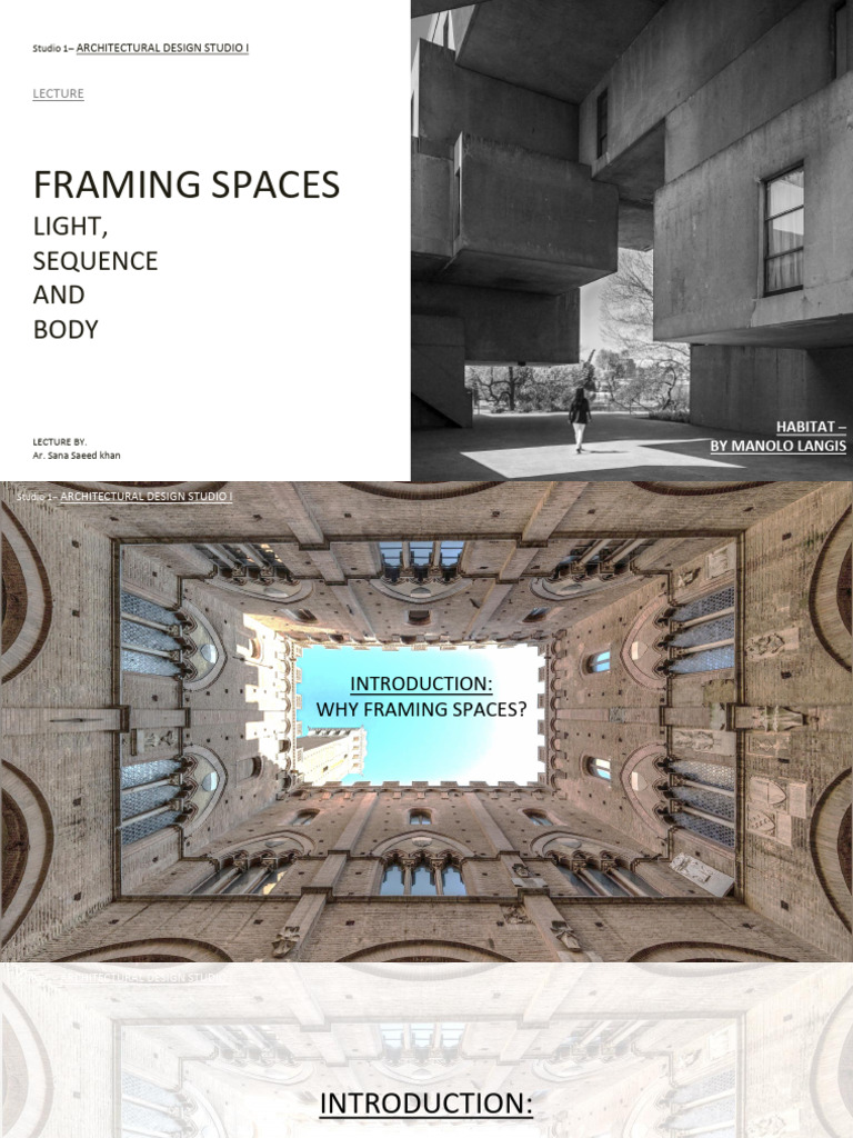 Lecture- Framing Space (1) | PDF