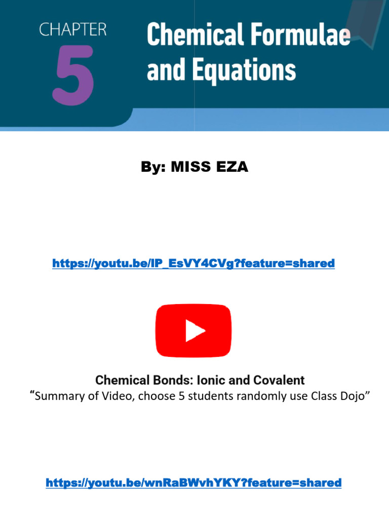 [Chemistry Chapter 5] Molecular & Empirical Formula | PDF