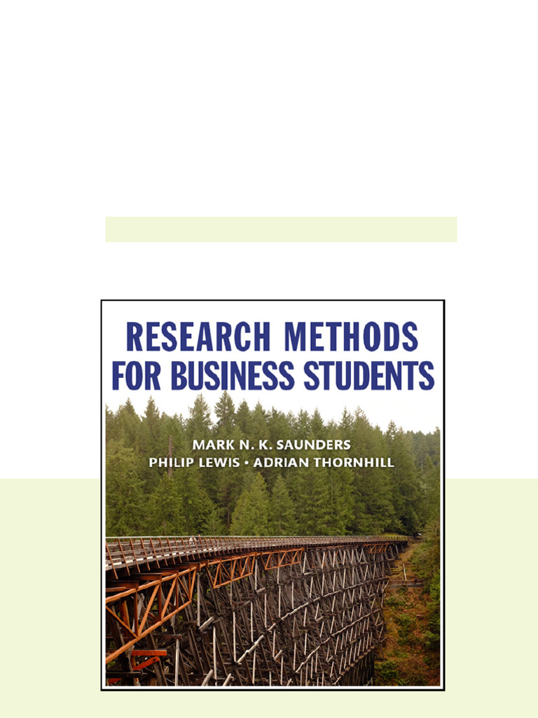 Research Methods For Business Students Uk Saunders Mark Lewis Philip ...