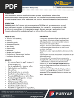 Purtop 1000 Waterproofing Applications | PDF | Acid | Epoxy