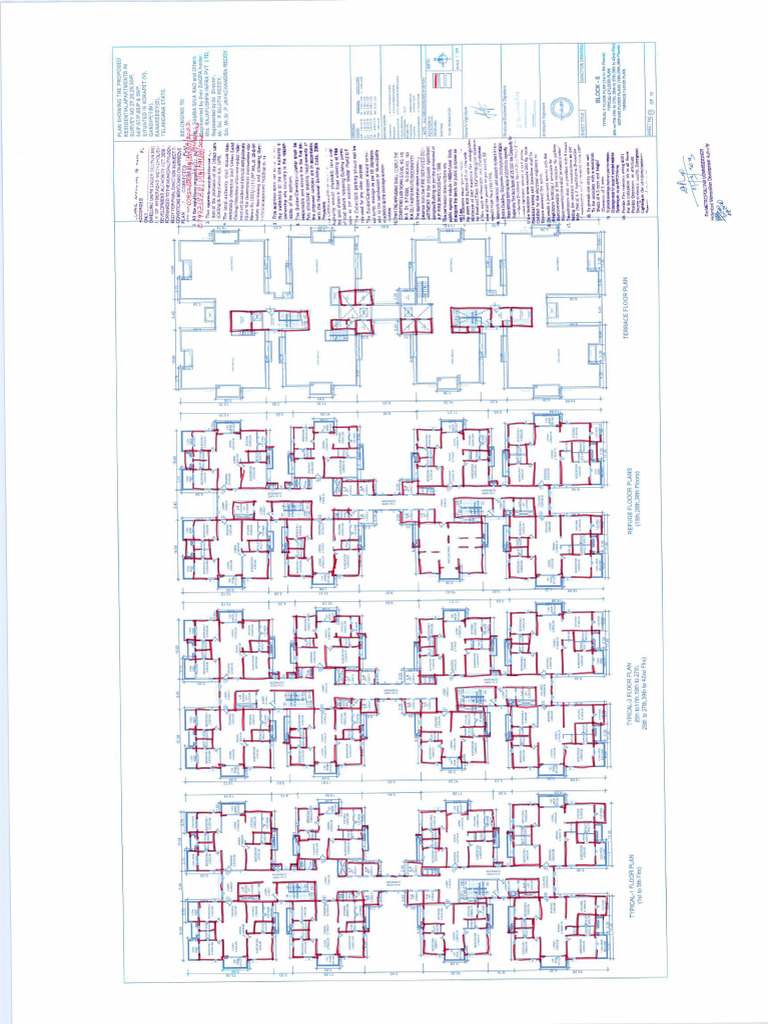 Block E Floor Plans | PDF