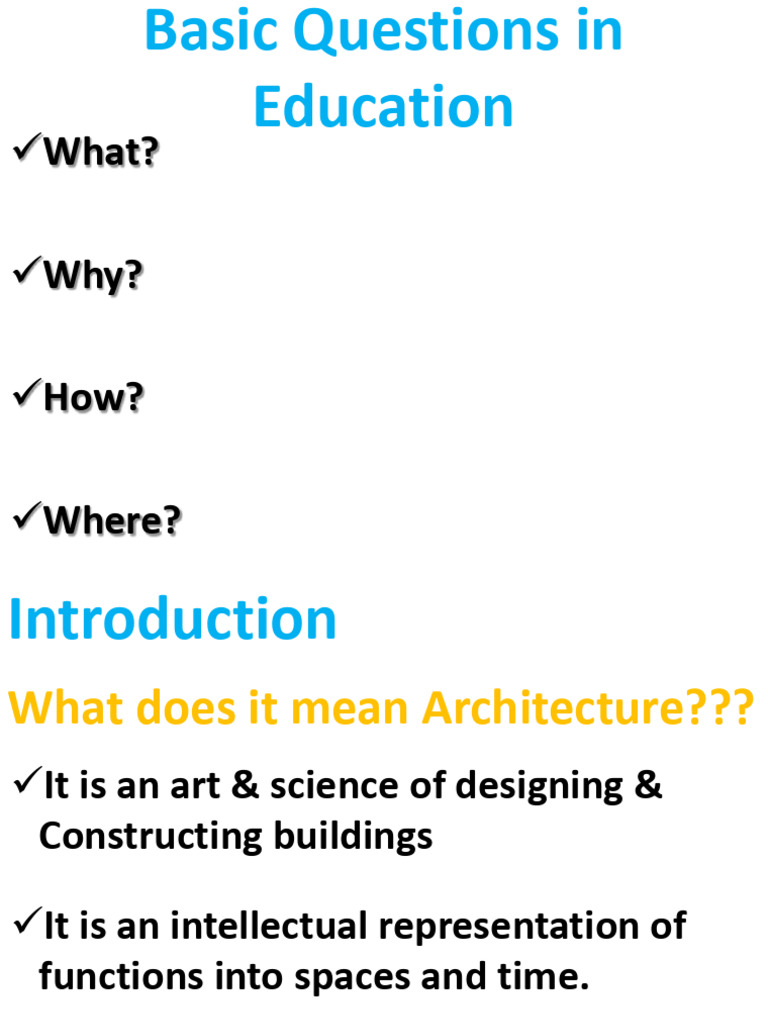 Architectural Basic Design Studio I(1) | PDF | Composition (Visual Arts ...