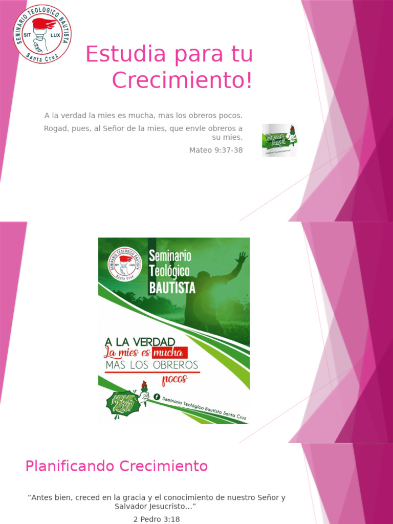 Estudia en Tu Iglesia o en Tu Casa | PDF | Seminario | Evangélico