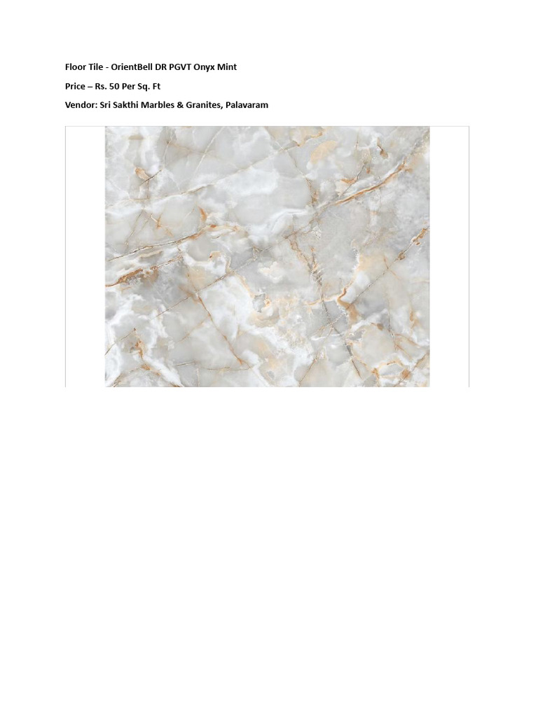 Affordable Floor and Wall Tiles Prices | PDF
