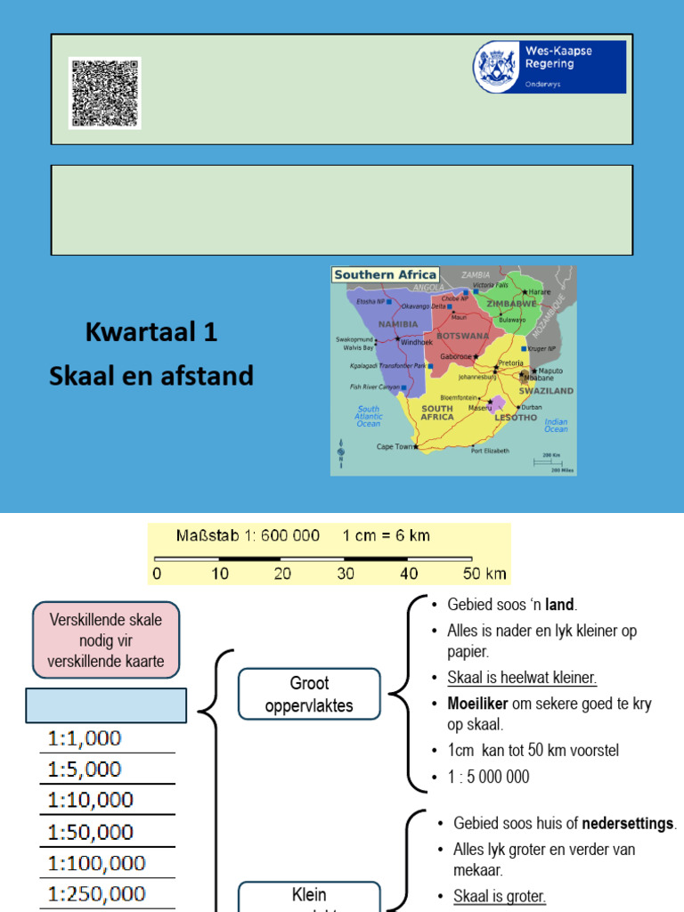 Skaal en Afstand | PDF