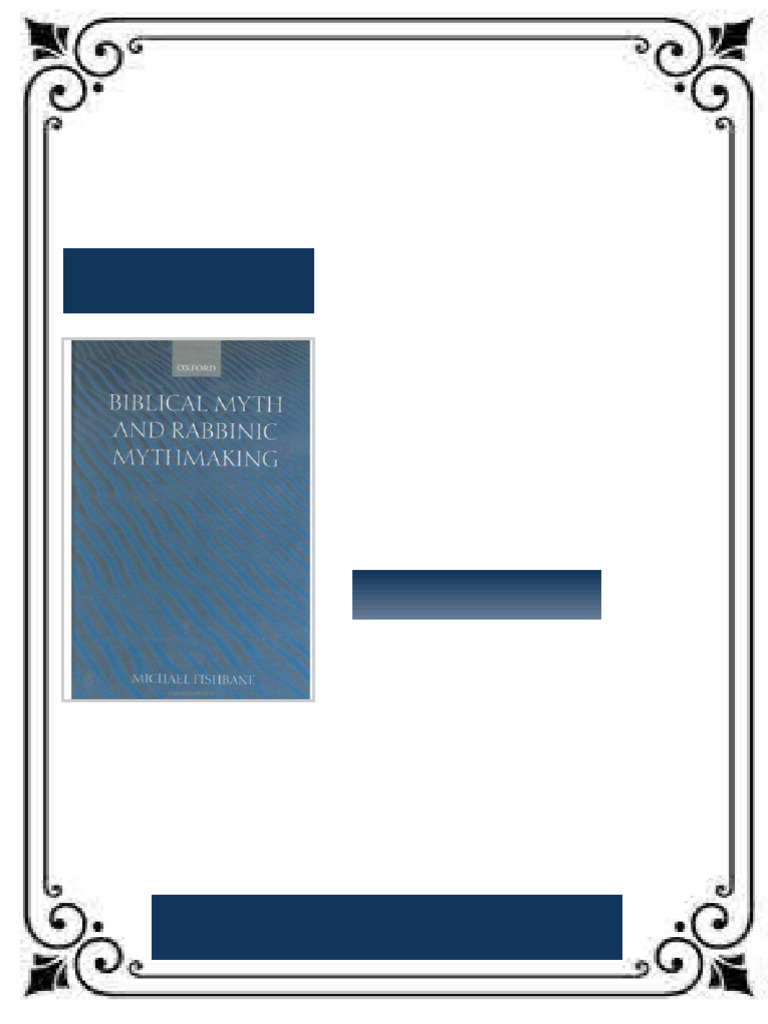 Biblical Myth and Rabbinic Mythmaking Michael A. Fishbane ebook ...